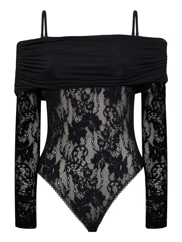 Zimmermann Lace Rebellion Bodysuit - Multicolor
