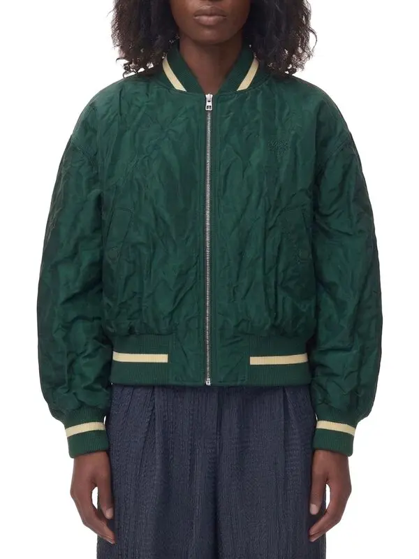Loewe Polyester Bomber Jacket - Green