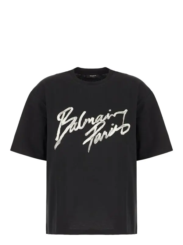 Balmain Logo T-shirt - Multicolor
