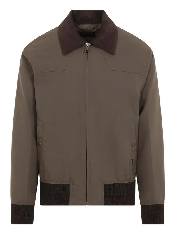 Prada Blouson - Brown