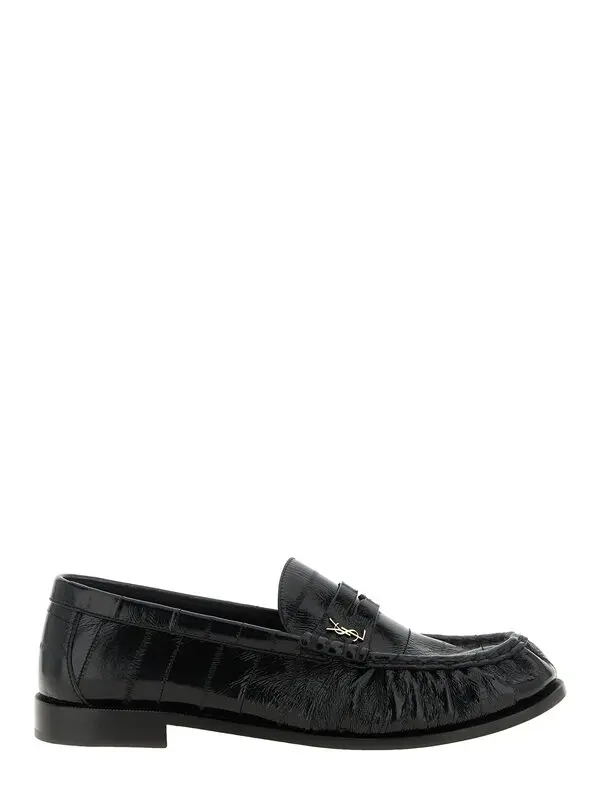 Saint Laurent Le Loafer Loafers - Black