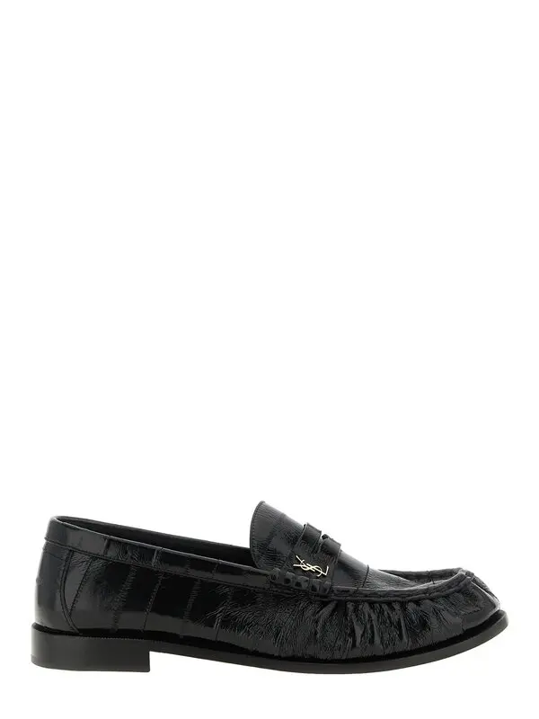 Saint Laurent Le Loafer Loafers - Black