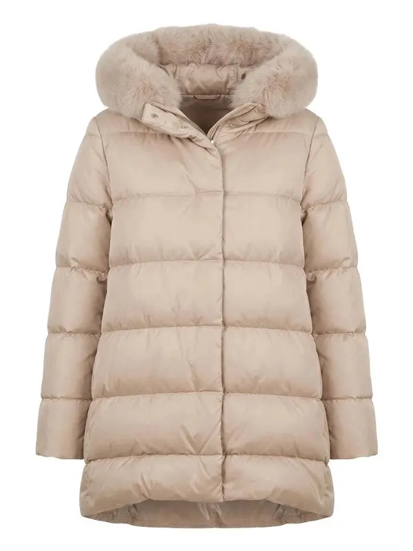 Herno A-shape` Padded Jacket - Multicolor