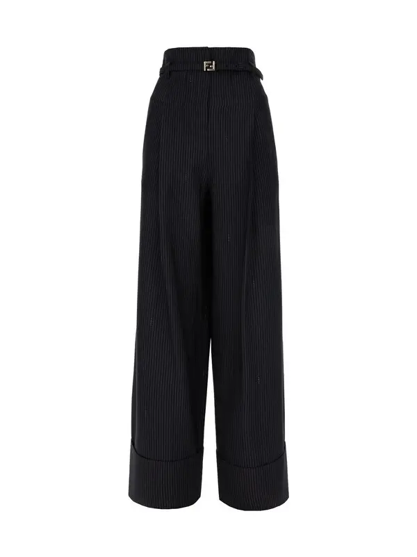 Fendi Clothing Trousers - Multicolor