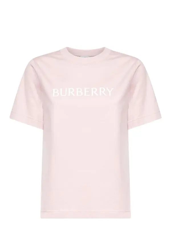 Burberry Cotton Logo T-shirt - Multicolor
