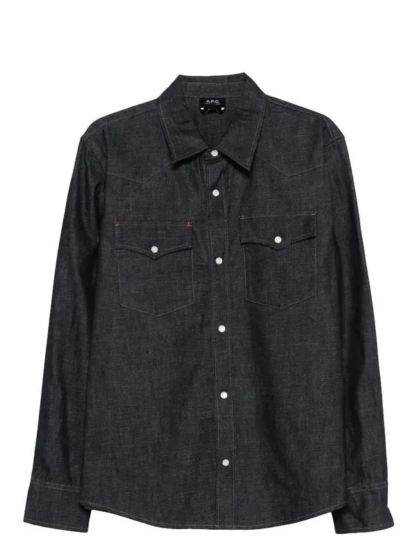 A.p.c. Shirts - Blue