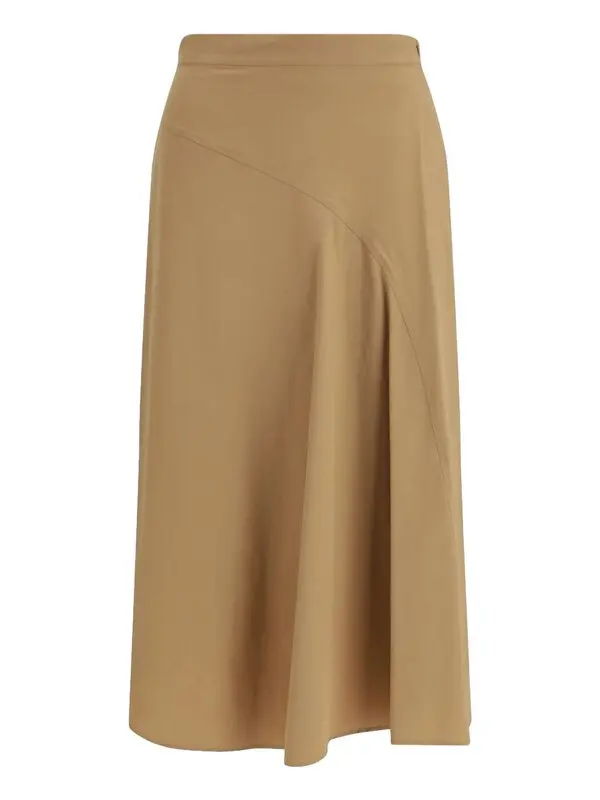 Max Mara Cotton Skirt - Brown