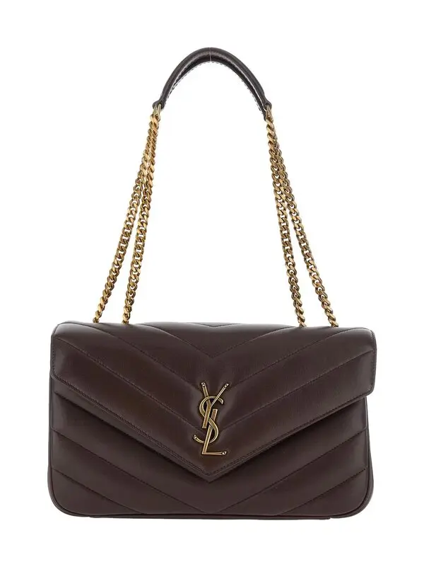 Saint Laurent Loulou Quilted Leather Shoulder Bag - Multicolor