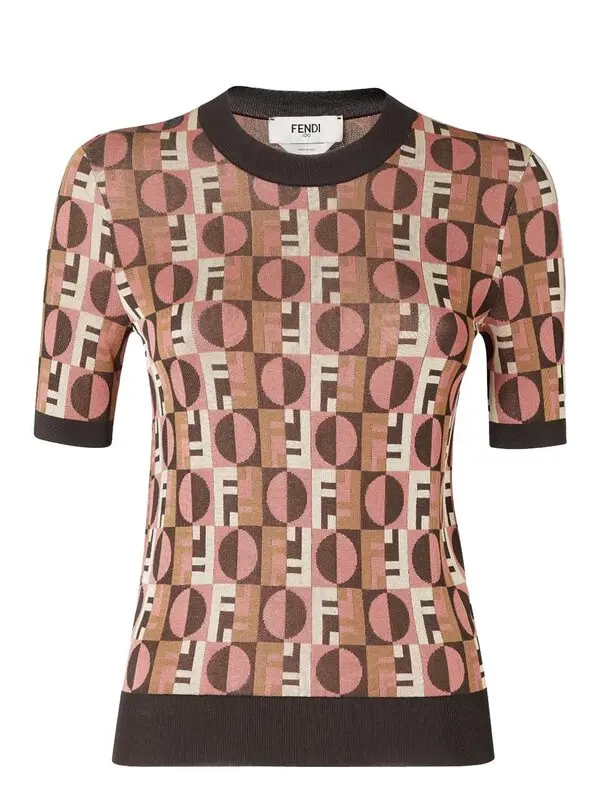 Fendi Optical Logo T-shirt - Multicolor