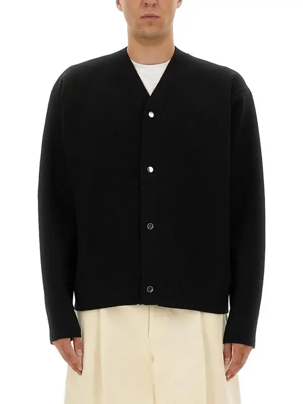 Jacquemus Double Cardigan - Black