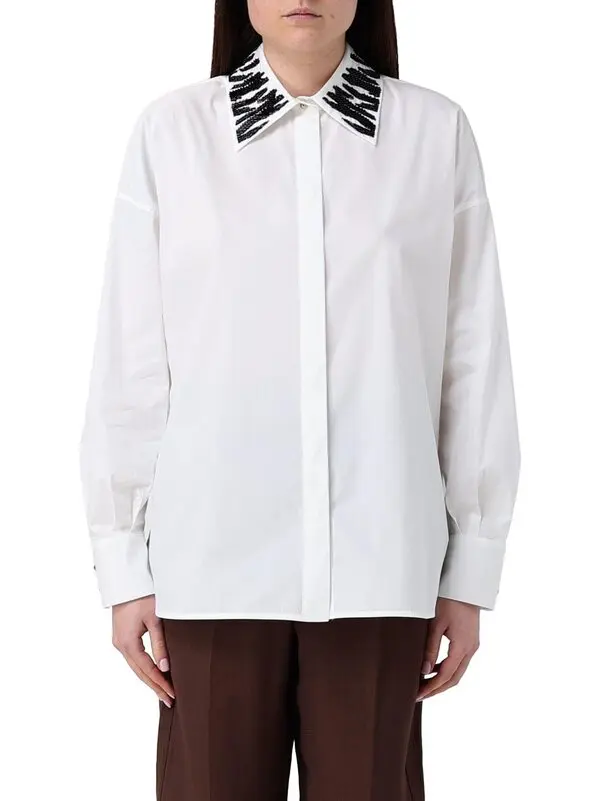Max Mara Cotton Blend Shirt - White
