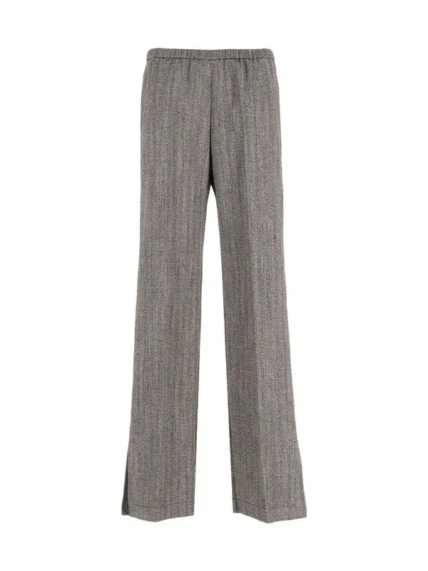 FORTE_FORTE Jaspe Trousers - Black