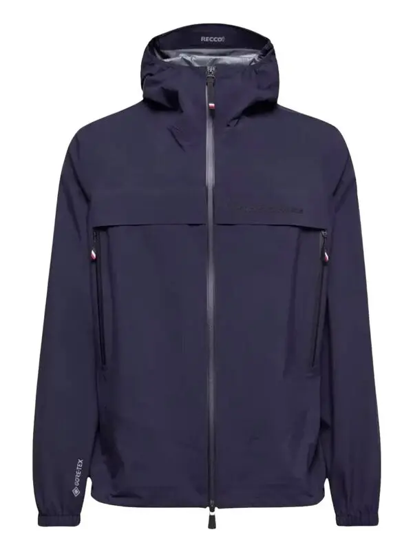 Moncler Grenoble: Shipton Packable Gore-tex® Shell Jacket With Hood - Blue