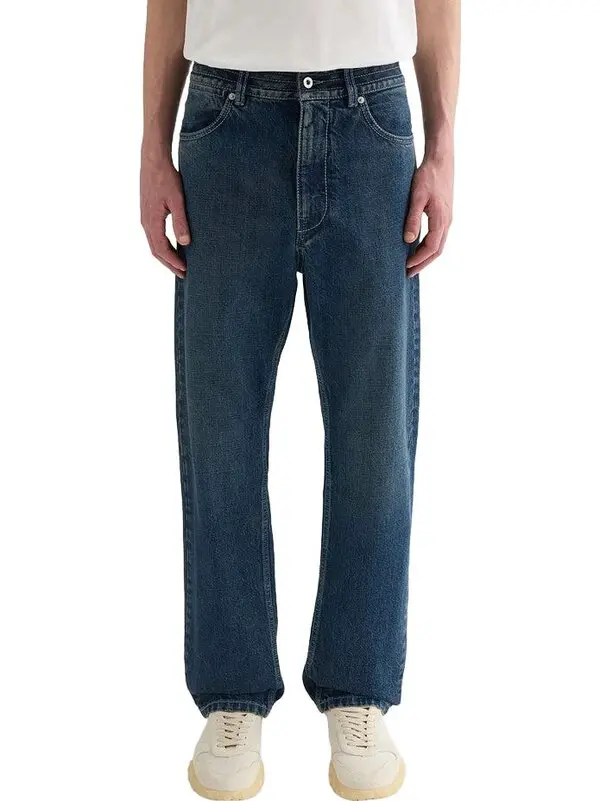 JIL SANDER Denim Regular & Straight-leg Jeans - Blue