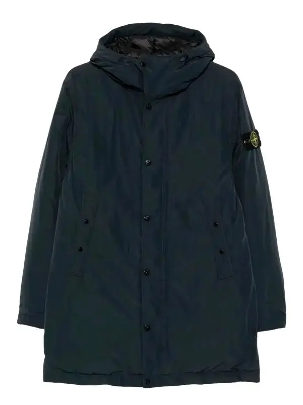 Stone Island Micro Twill Long Parka - Multicolor