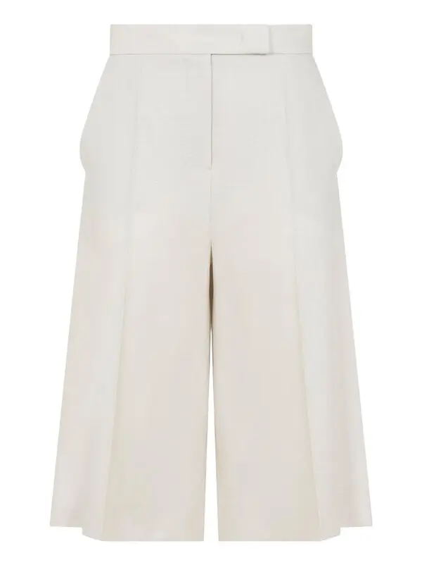 Max Mara Linen Bermuda - Multicolor
