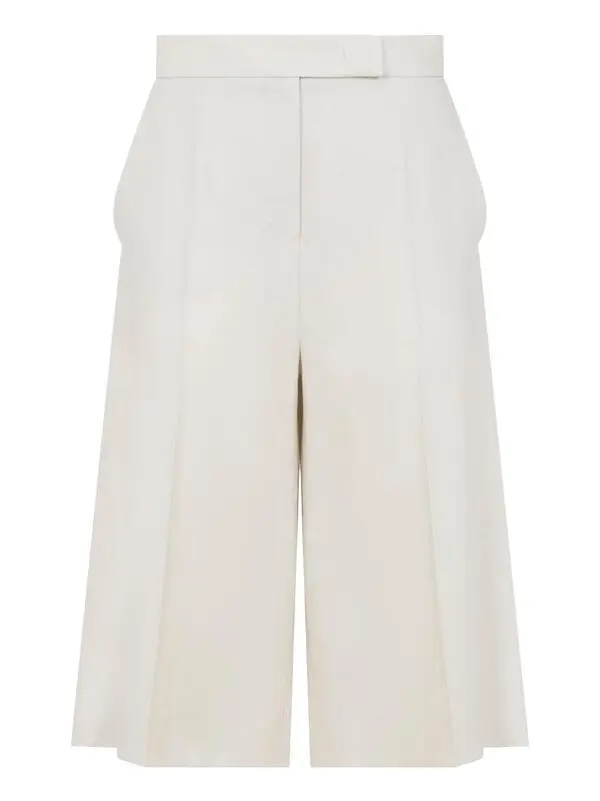Max Mara Linen Bermuda - Multicolor