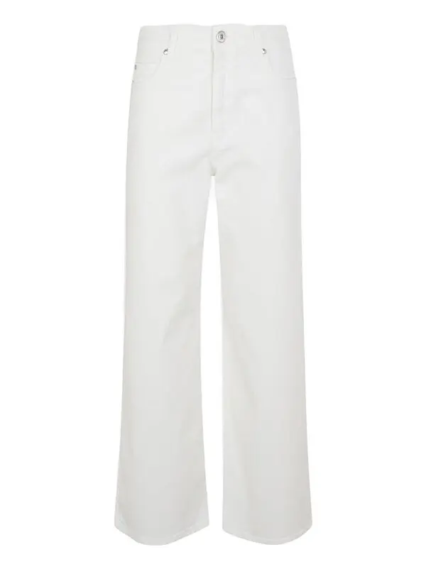 Max Mara Five-pocket Jeans - White