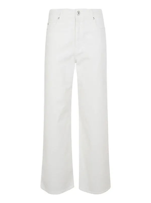 Max Mara Five-pocket Jeans - White