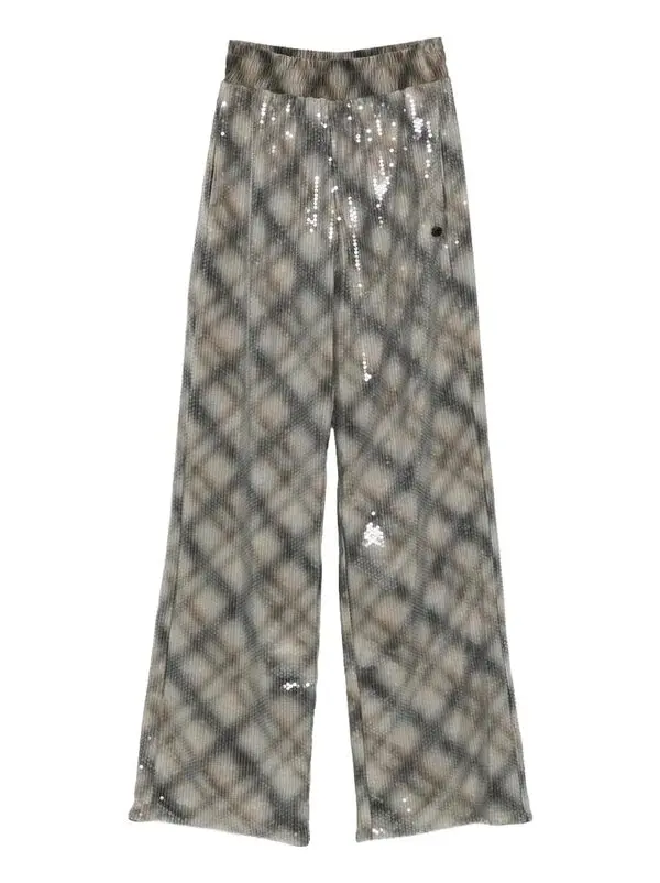 DIESEL® Neutrals Trousers Palazzo Pants - Cream