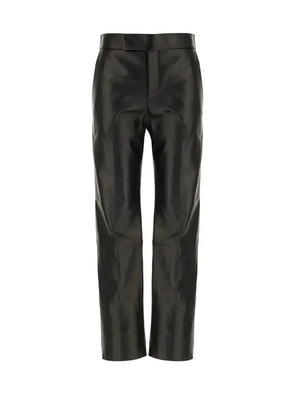 Alberta Ferretti Leather Pants - Multicolor