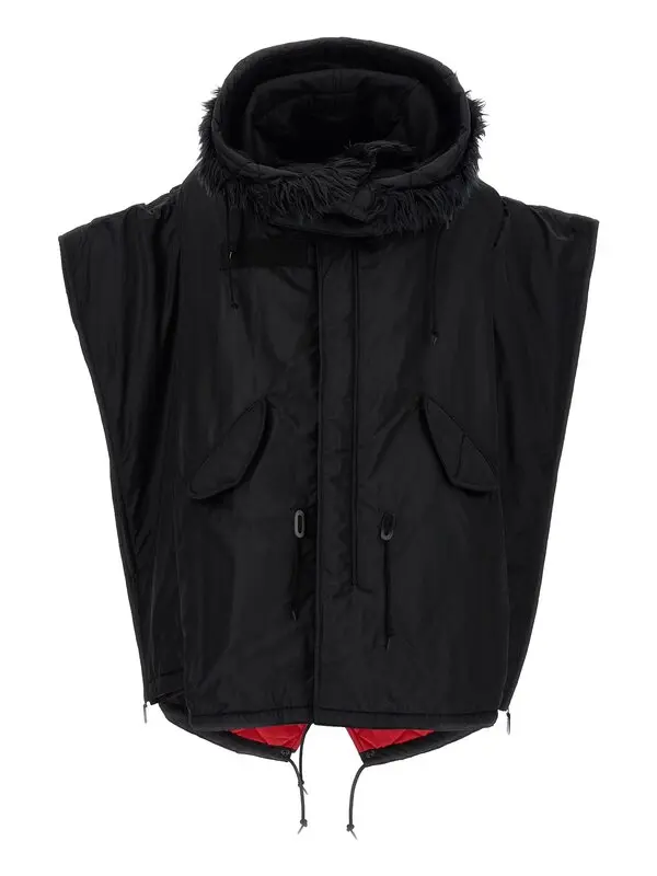 Junya Watanabe Oversized Down Jacket - Black