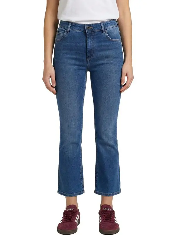 Max Mara Cropped Jeans - Blue