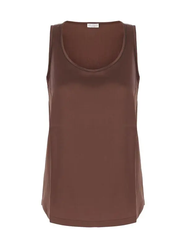 Brunello Cucinelli Sleeveless Top - Multicolor