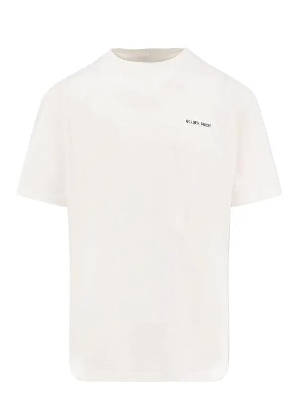 GOLDEN GOOSE Cotton T-shirt - Multicolor