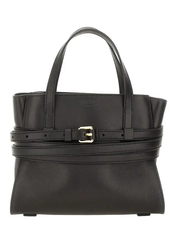 Moschino Tie Me Bag Small - Black