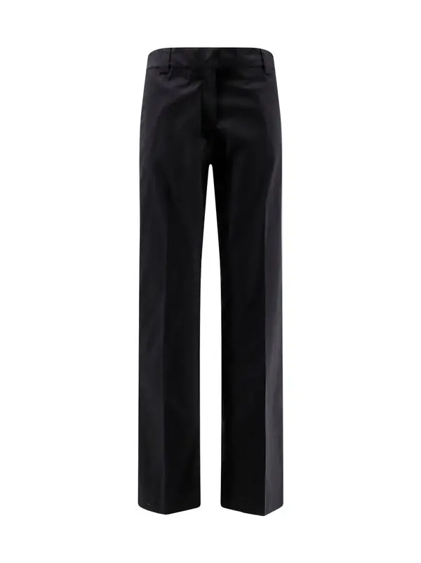 Miu Miu Stretch Poplin Trousers - Multicolor