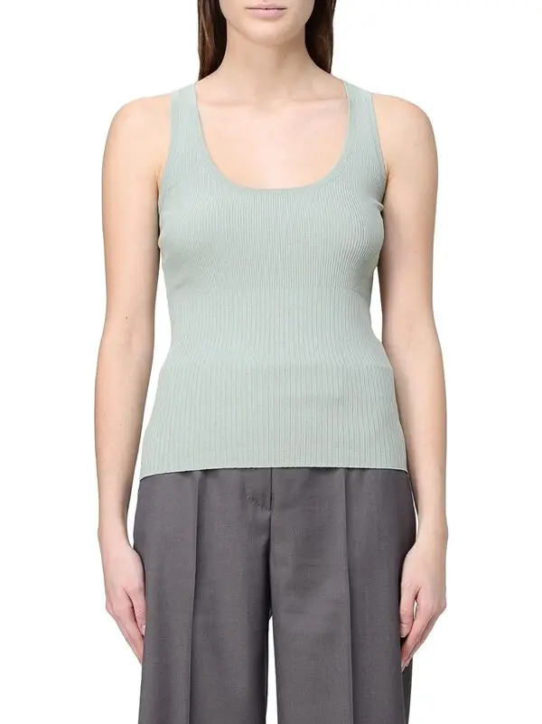 Max Mara Basic Cotton Top - Green