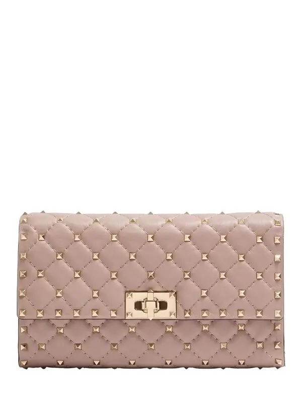 Valentino Garavani Rockstud Spike Leather Crossbody Bag - Multicolor