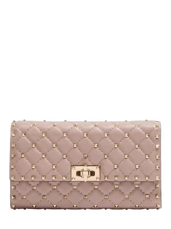 Valentino Garavani Rockstud Spike Leather Crossbody Bag - Multicolor
