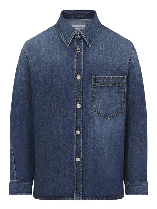 Givenchy Overshirt - Blue