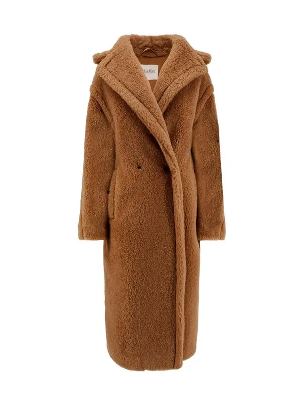 Max Mara Teddy Camel Hair And Silk Coat - Multicolor