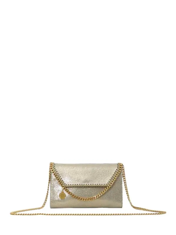 Stella McCartney Falabella Shaggy Deer Chain Shoulder Bag - Silver
