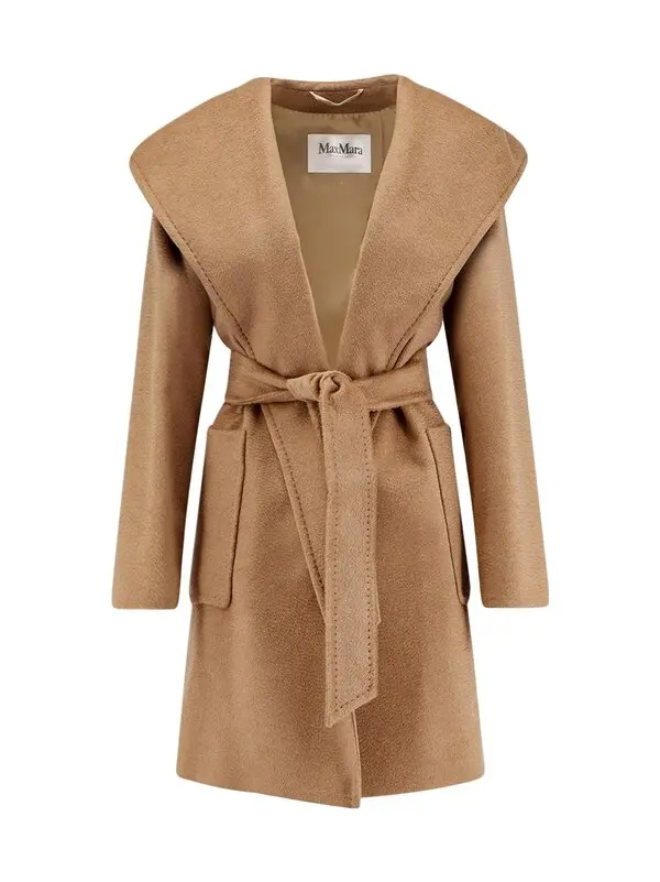 Max Mara Rialto Camel Hair Coat - Multicolor