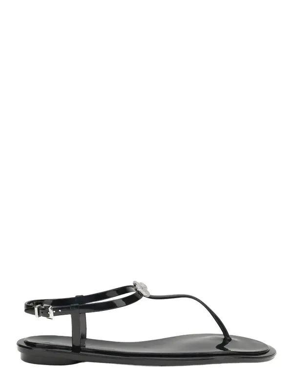 Mach & Mach Double Bow Sandals - Black