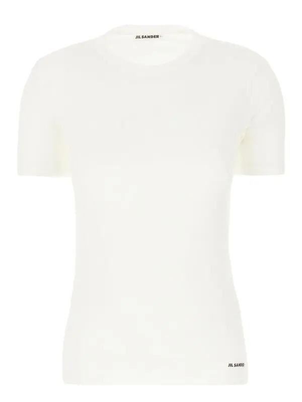 JIL SANDER Short Sleeve Crewneck T-shirt - Multicolor