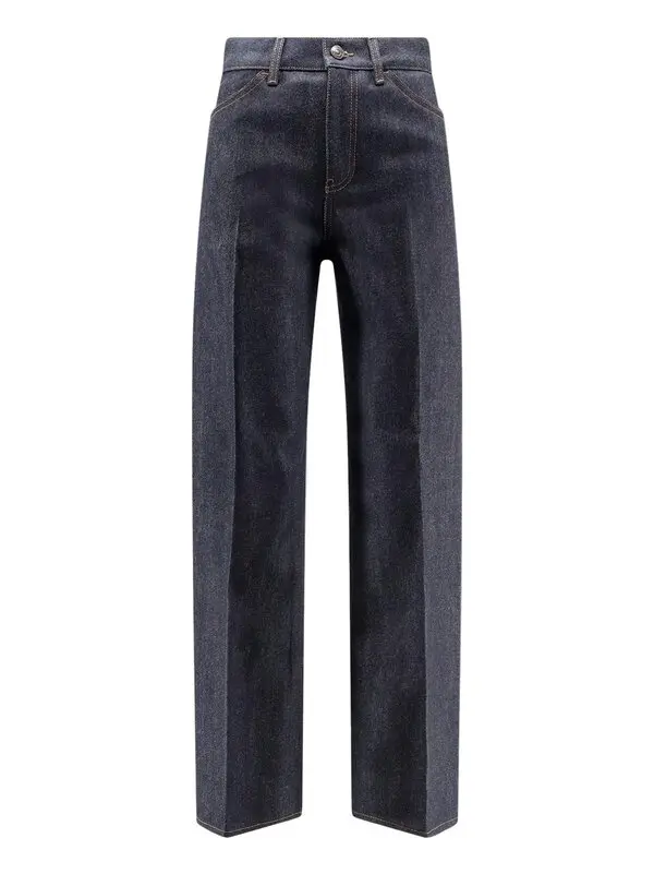 Loro Piana Max Trousers Cotton And Cashmere Jeans - Multicolor