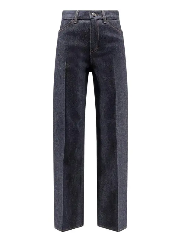 Loro Piana Cotton And Cashmere Flare Jeans - Multicolor