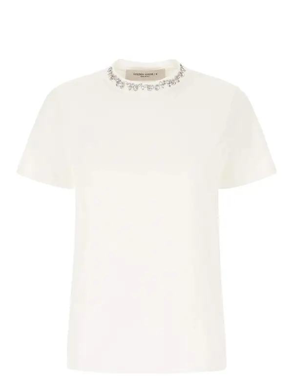 GOLDEN GOOSE Embellished Crewneck T-shirt - Multicolor