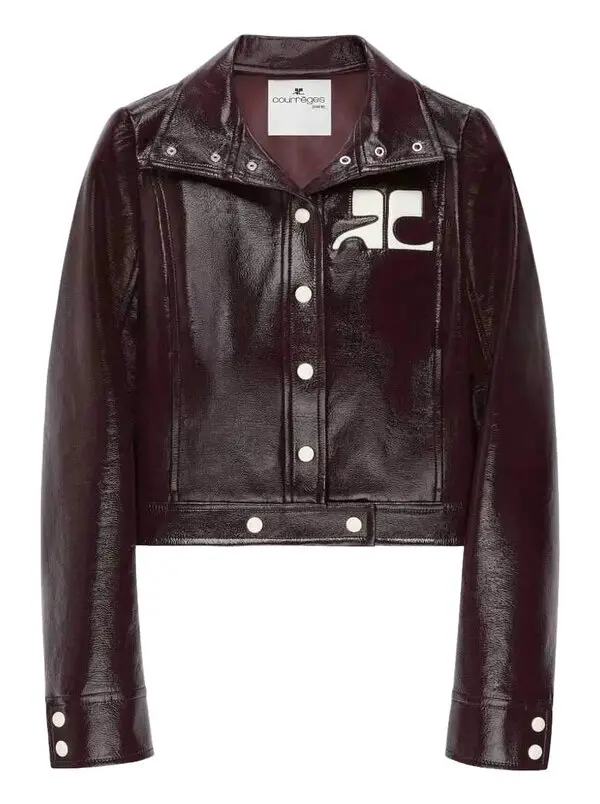 COURREGES Re-edition Vinyl Jacket - Red