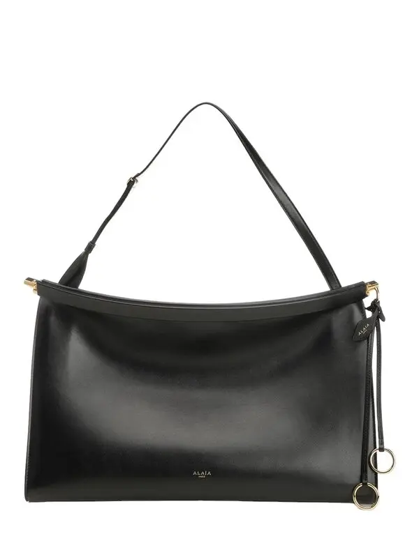 Alaïa Large Le Click East West Shoulder Bag - Black