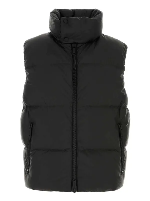 Dsquared2 Nylon Sleeveless Down Jacket - Black
