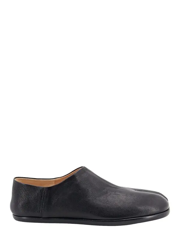MAISON MARGIELA Tabi Leather Slip-ons - Black