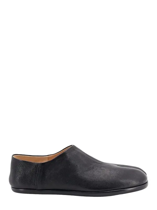 MAISON MARGIELA Tabi Leather Slip-ons - Black