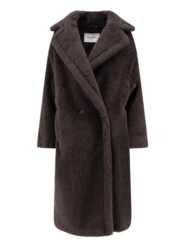 Max Mara Tedgirl Alpaca, Virgin Wool, And Silk Coat - Multicolor