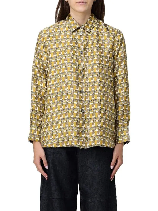 Max Mara Printed Silk Shirt - Multicolor